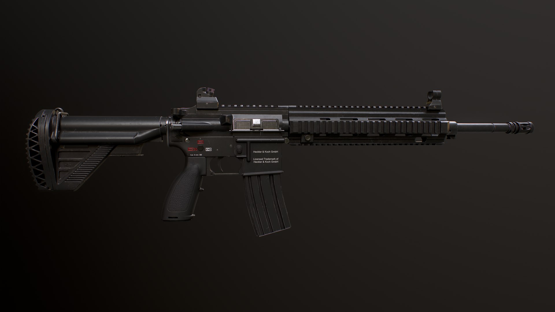 HK 416 M27 Weapon 3D Model - TurboSquid 1965845
