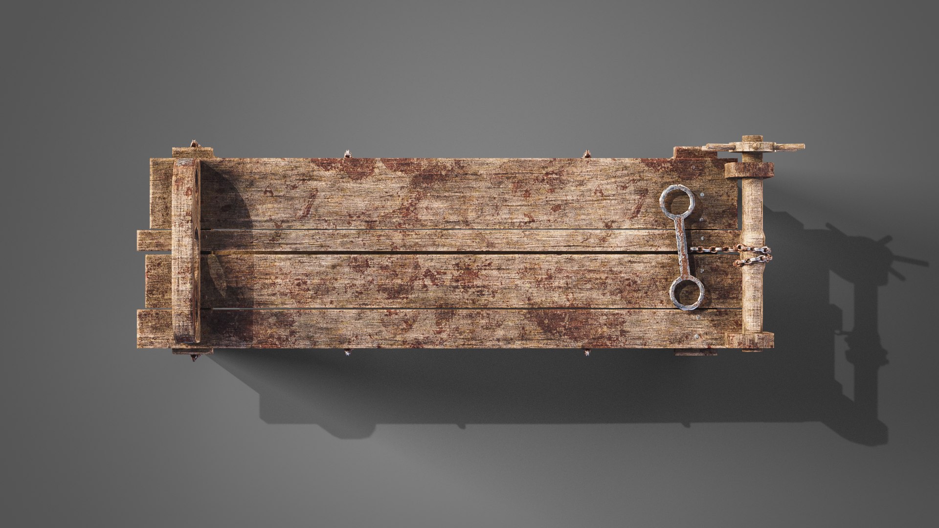 3D Prison Stretcher - TurboSquid 2019271