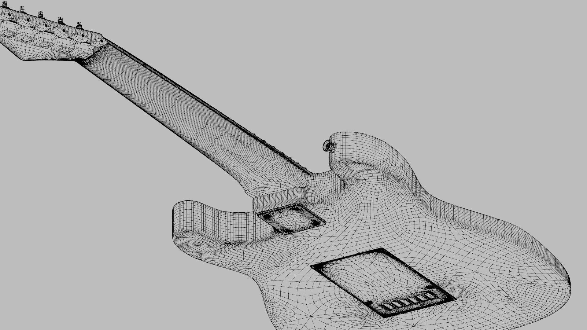 Electric Guitar 3D Model - TurboSquid 2270222