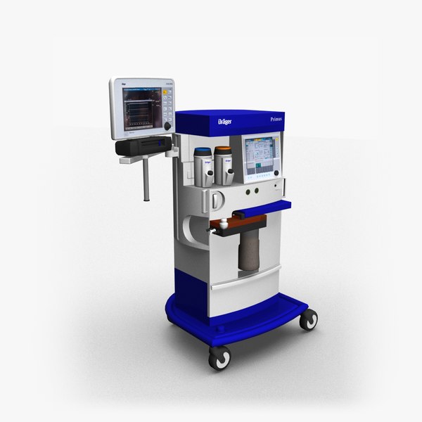 Drager Primus 3D model - TurboSquid 1768451