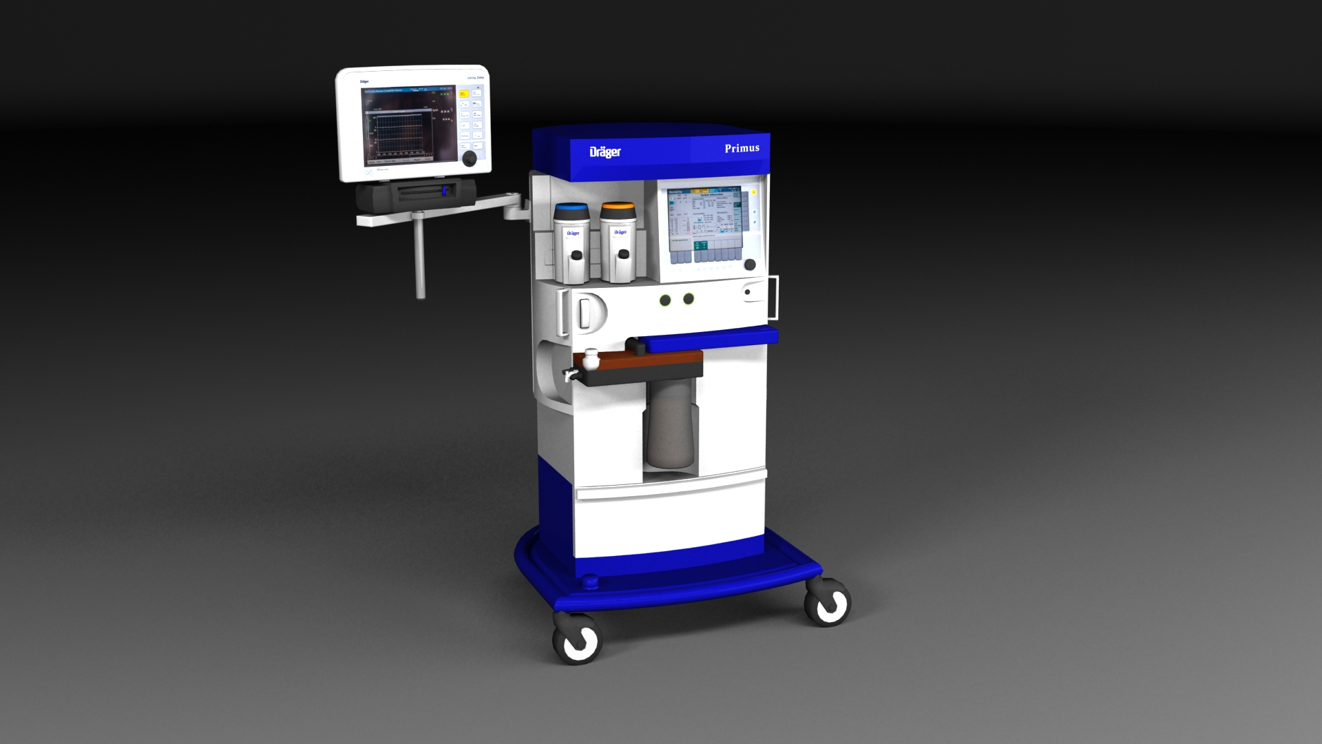 Drager Primus 3D Model - TurboSquid 1768451