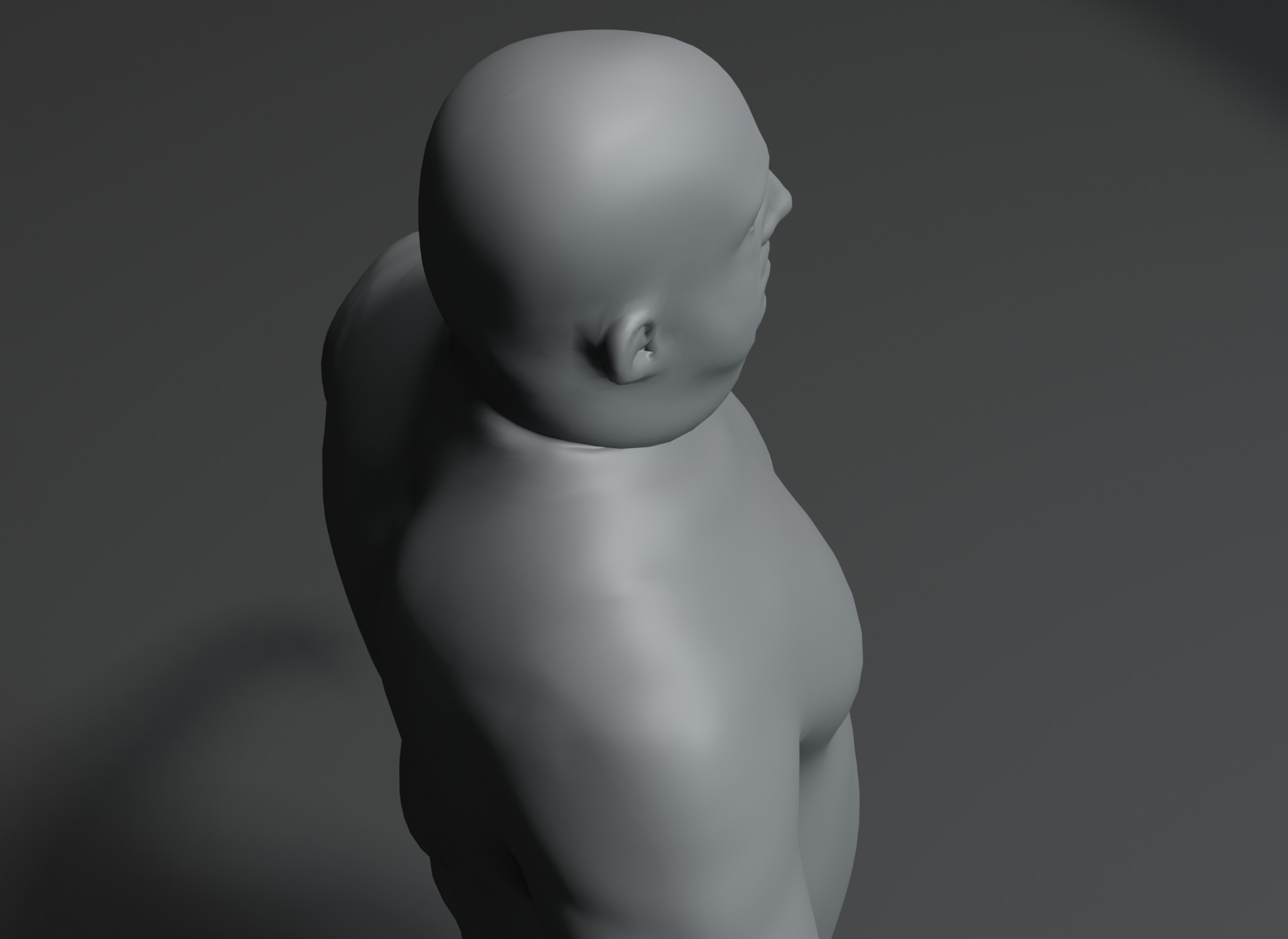 3D Fat Human Body Base Mesh Family Pack 20k Polygons - TurboSquid 1754229