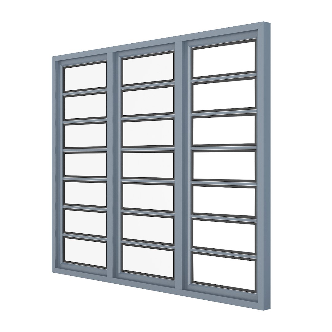 3D Metal Window 268 X - TurboSquid 1198357