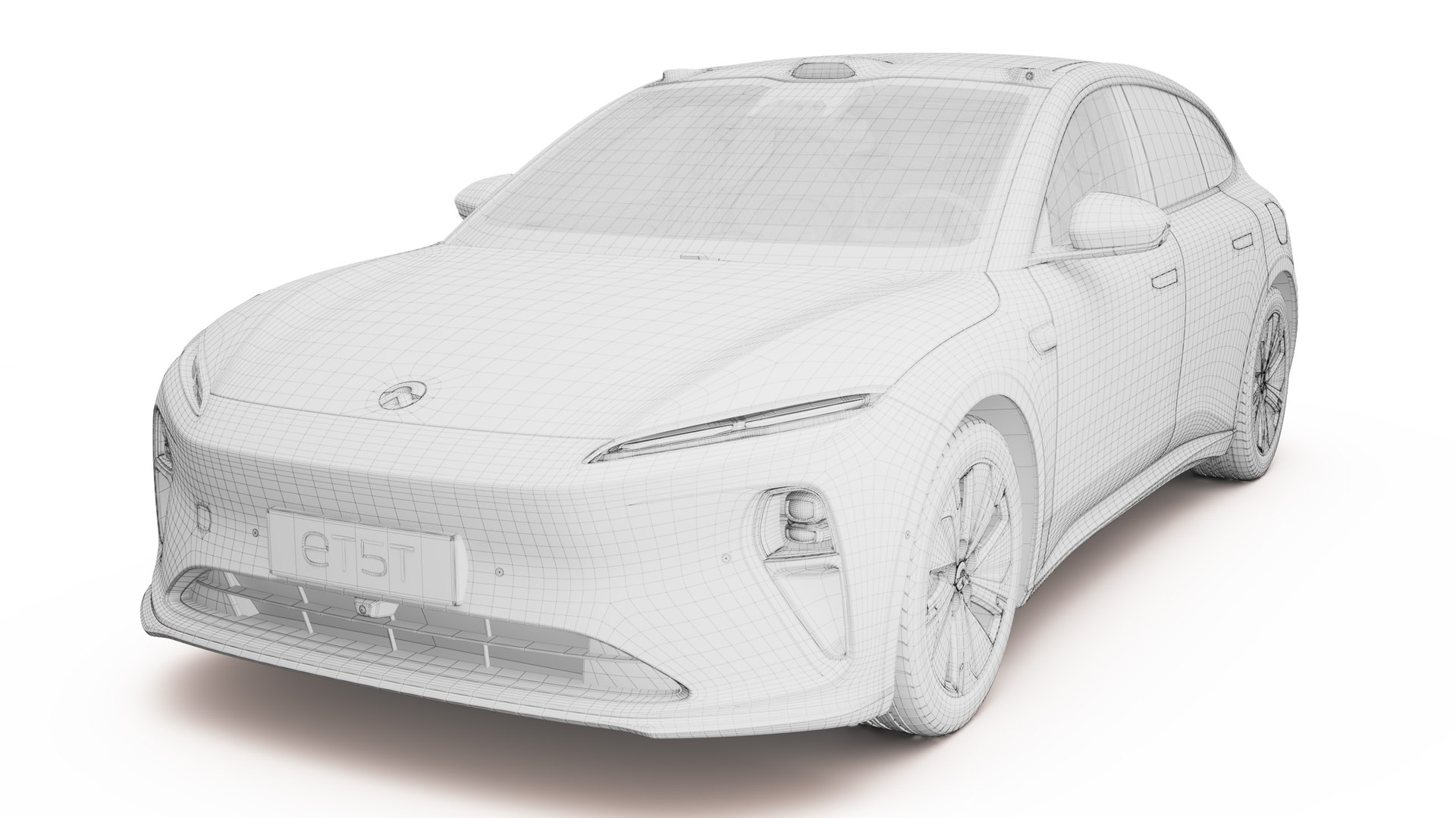 3D Model 2023 NIO ET5T Touring - TurboSquid 2147793
