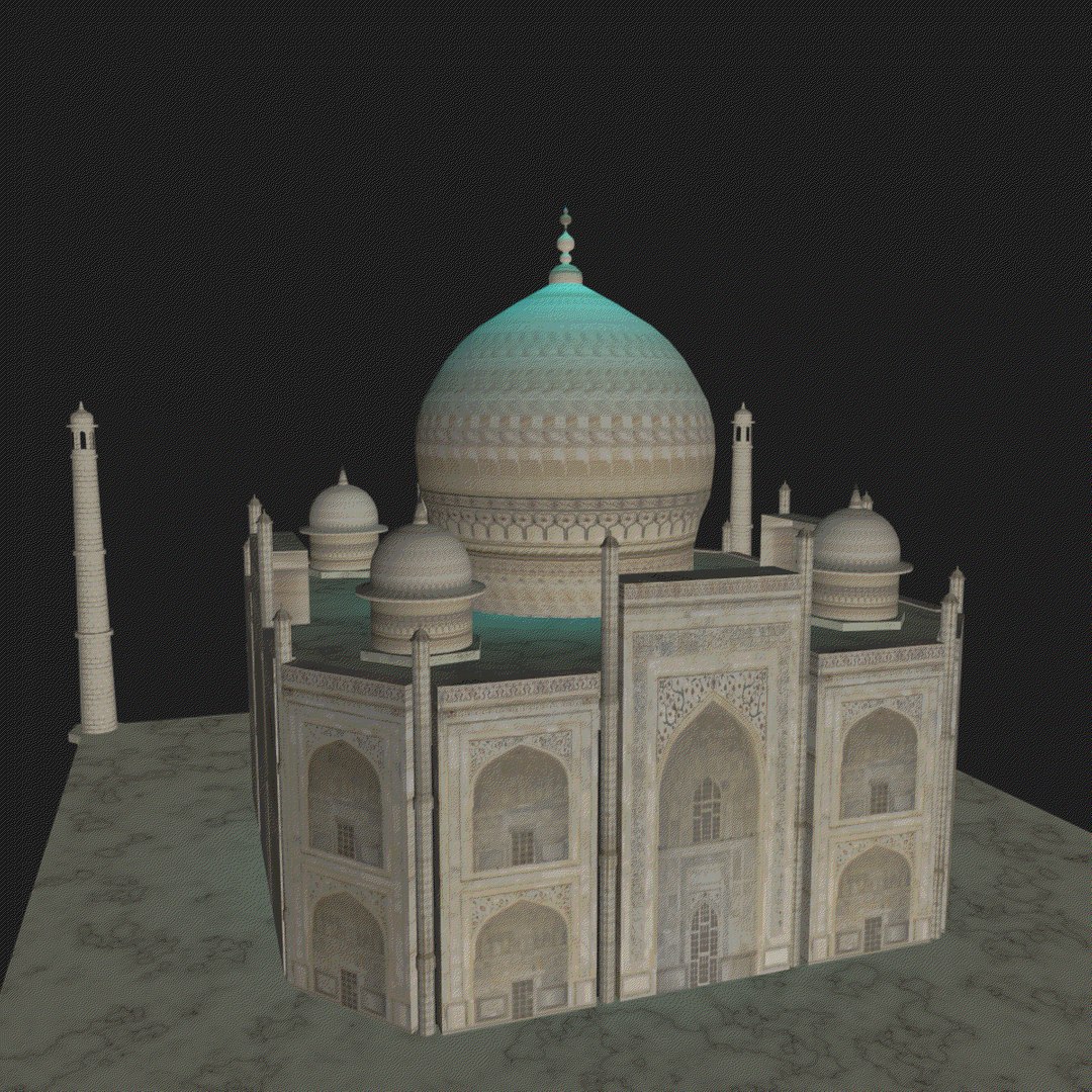 3d Taj Mahal