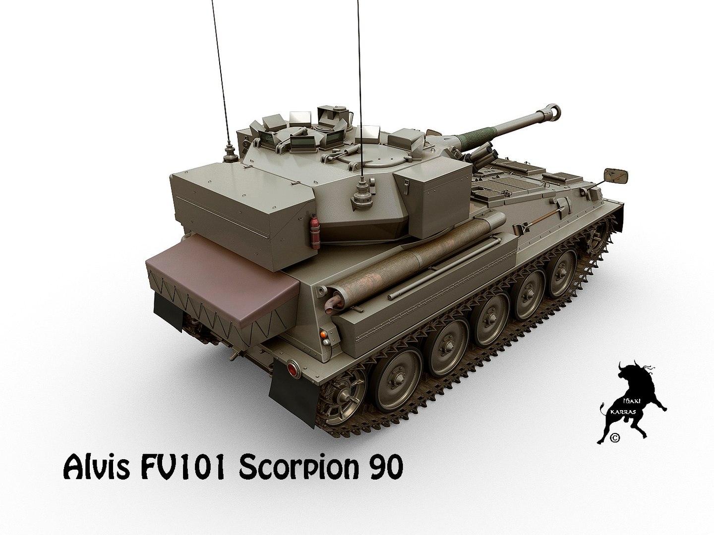 Scorpion 90 Model - TurboSquid 1269818