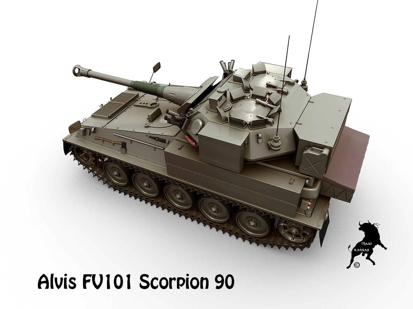 Scorpion 90 Model - TurboSquid 1269818