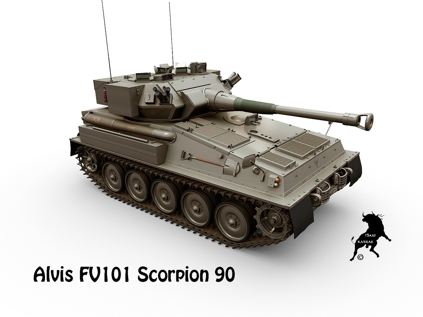 Scorpion 90 Model - TurboSquid 1269818