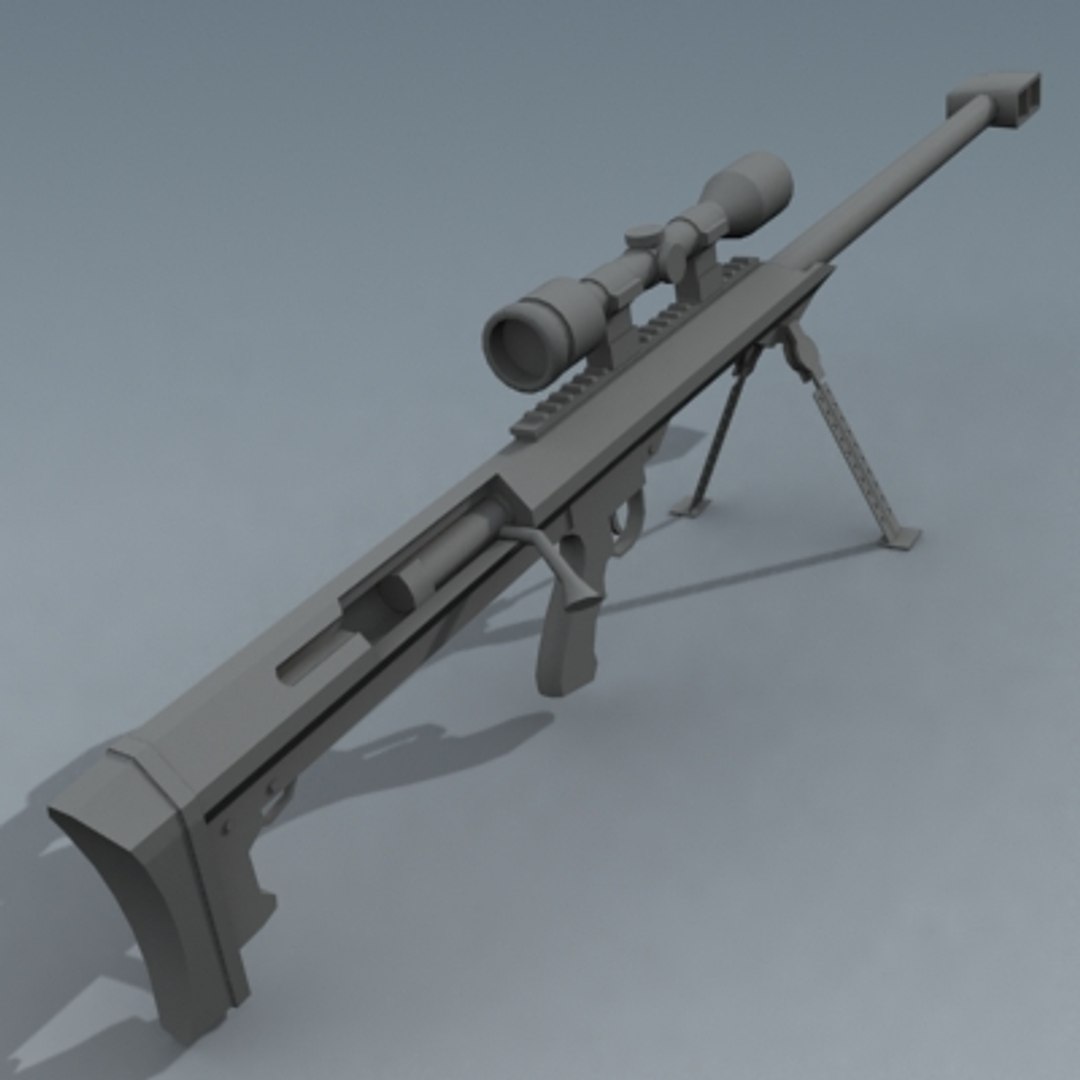 Colt M99 Sniper 3d Model