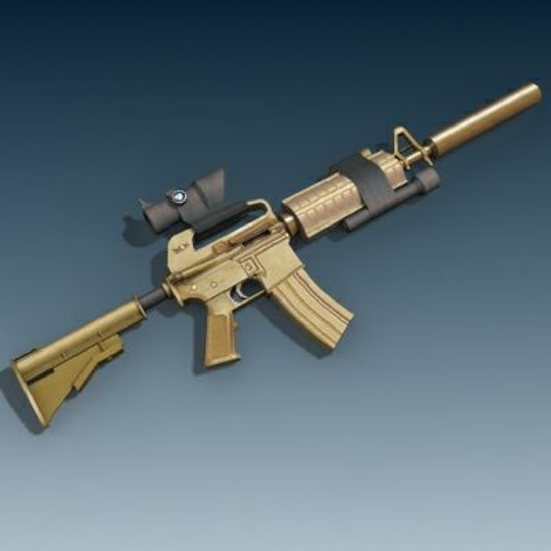 Colt M99 Sniper 3d Model