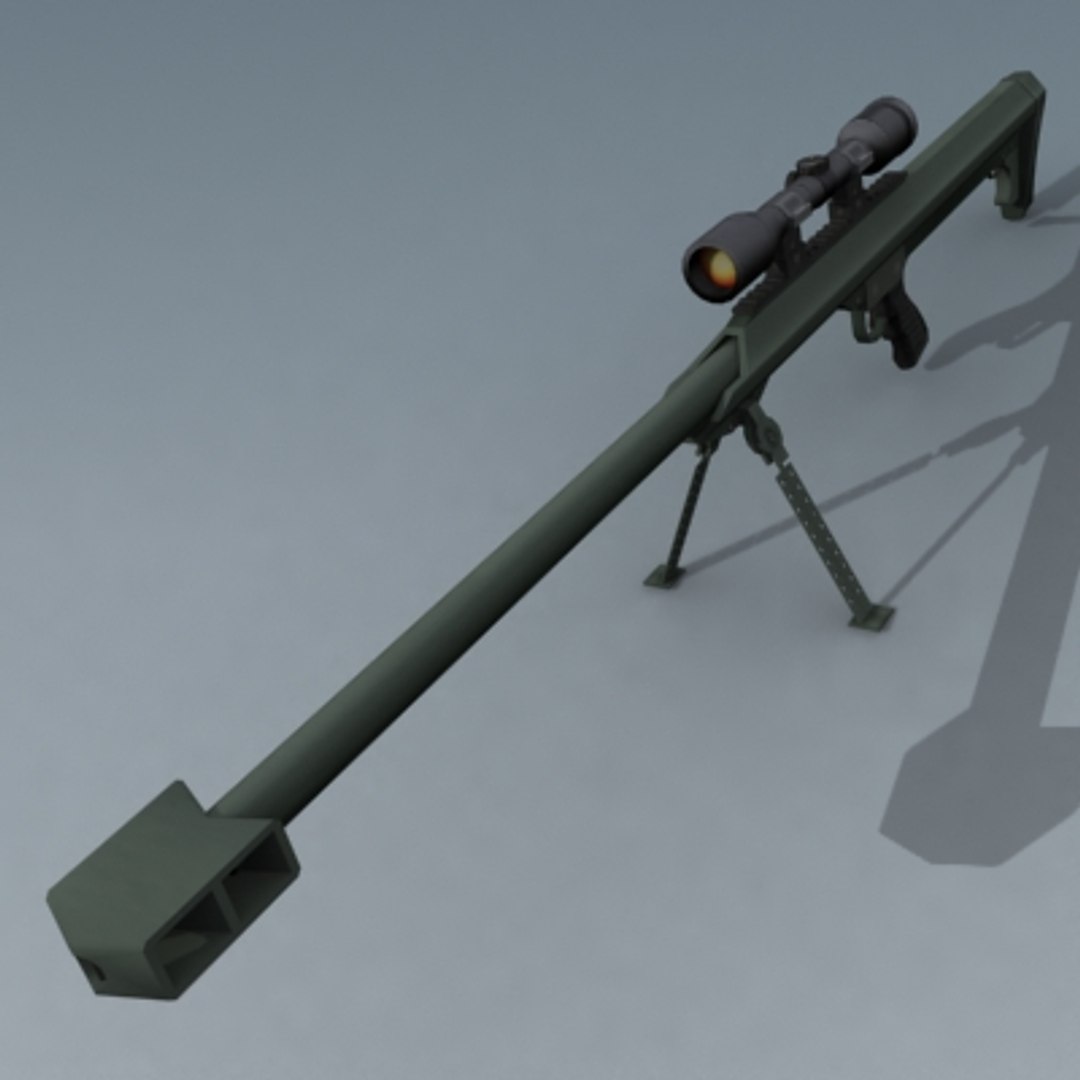Colt M99 Sniper 3d Model
