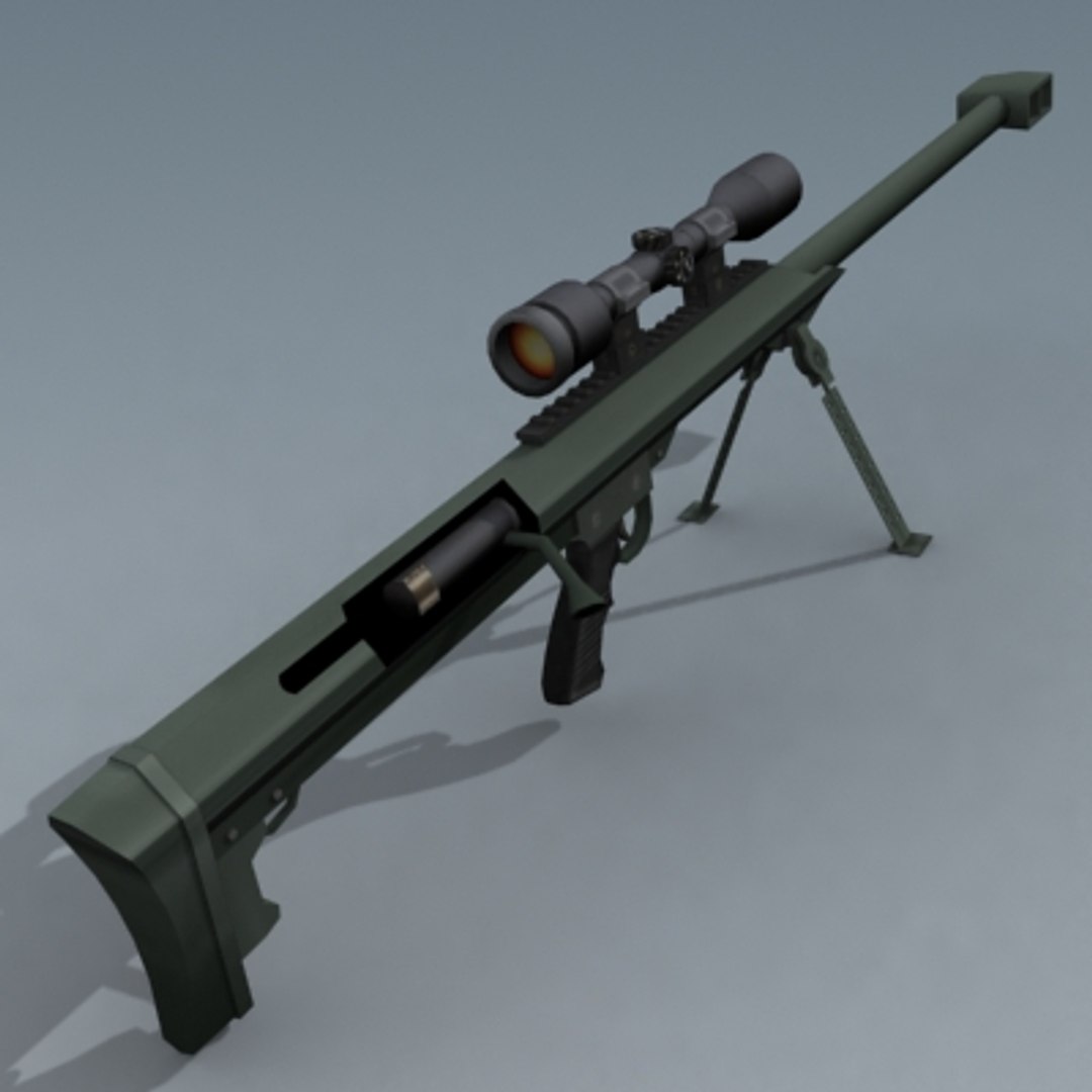 Colt M99 Sniper 3d Model