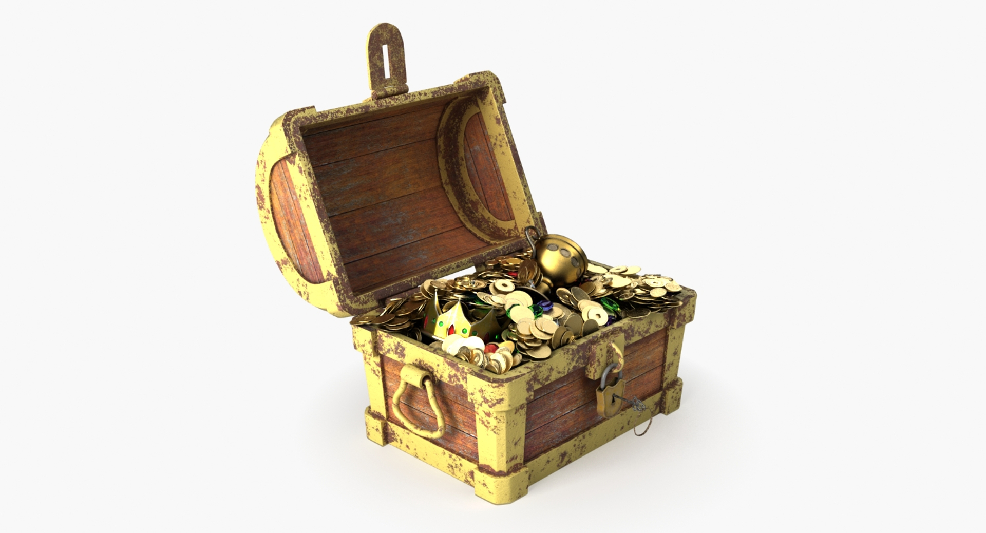 Treasure 3D model - TurboSquid 1170388