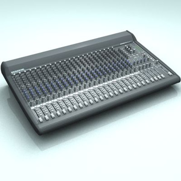 modelo 3d mackie 24-4VLZ.lwo - TurboSquid 312219