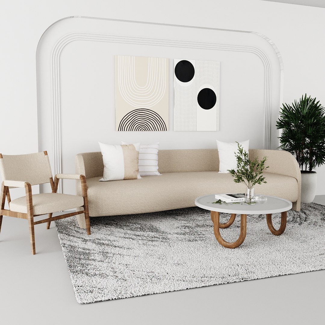 3D Model Living Wall - TurboSquid 2142403