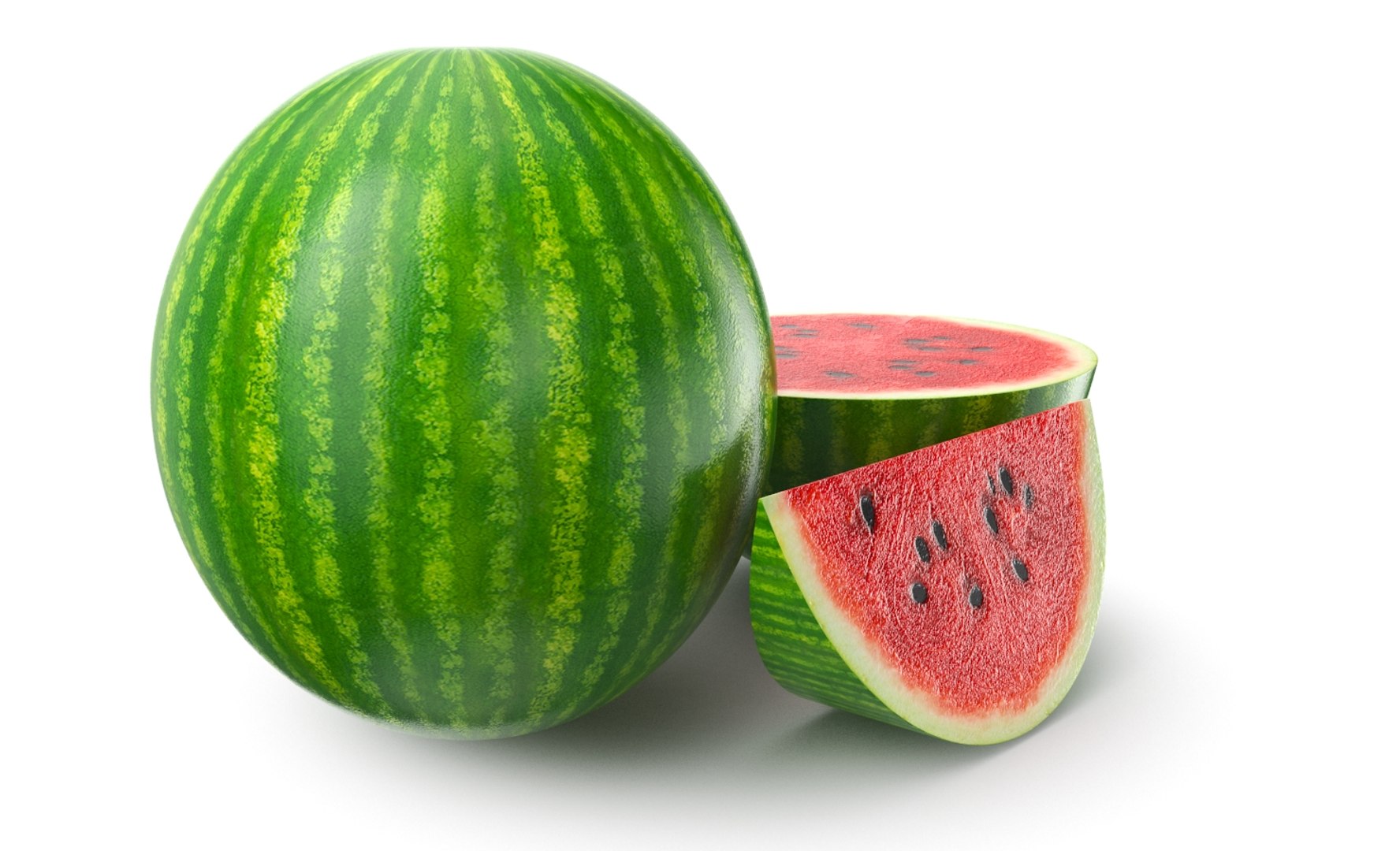 Watermelon Fruit Model - TurboSquid 1327732