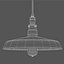 3d Model Industrial Pendant Light