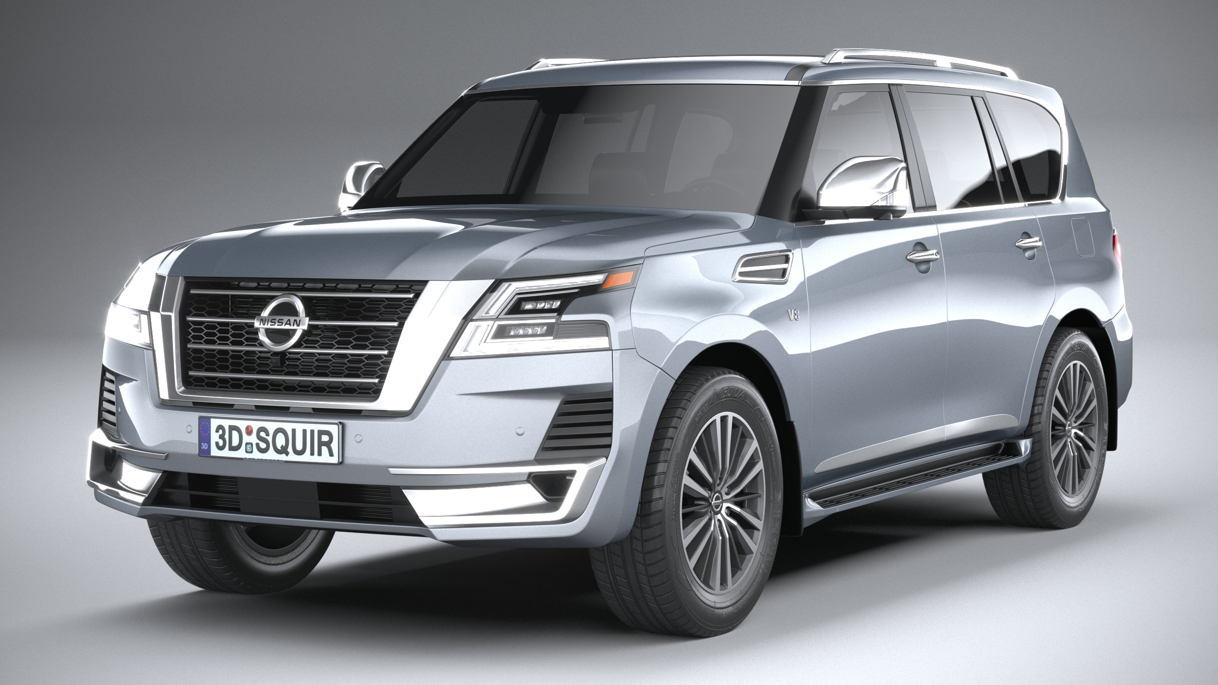 modèle 3D de Nissan Patrouille 2021 - TurboSquid 1721402