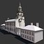 Obj Independence Hall Building
