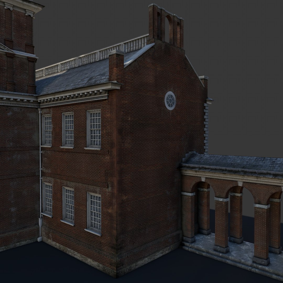 obj independence hall building