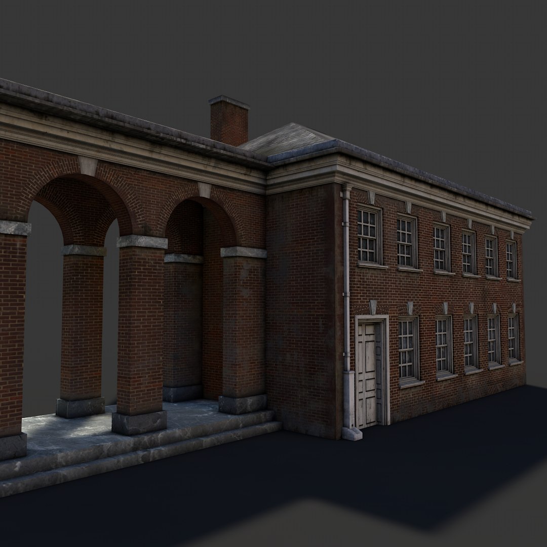 obj independence hall building