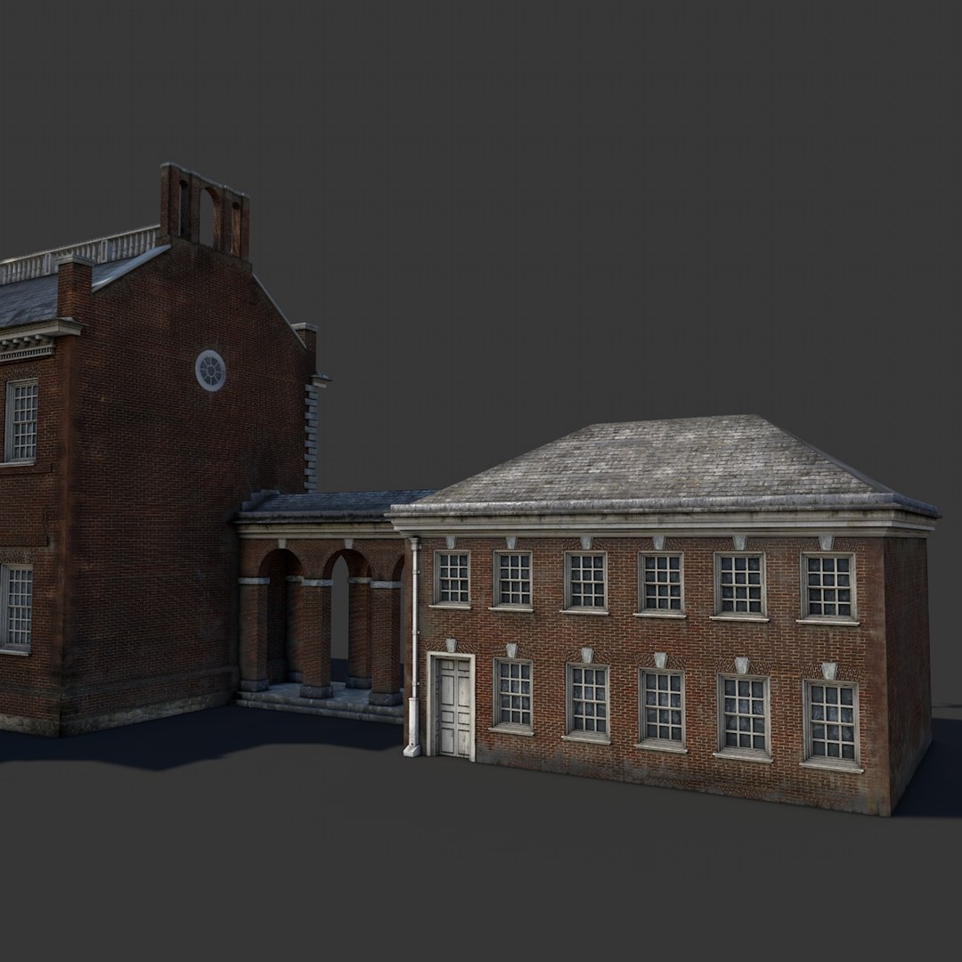 obj independence hall building