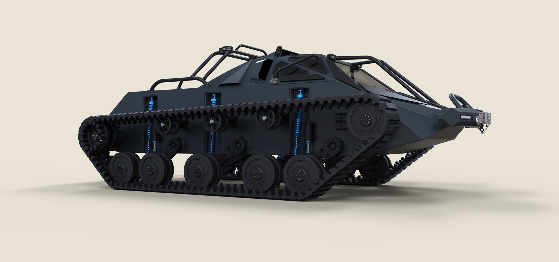 Vehicle Track 3D Model - TurboSquid 1599928