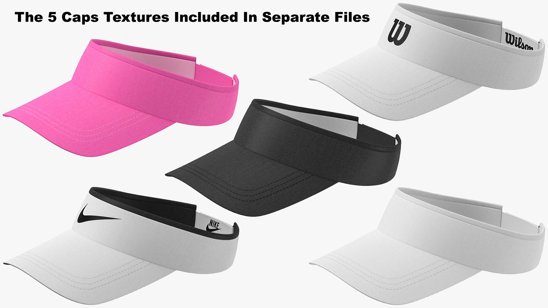 3D model Sun Visor Cap 01 - TurboSquid 2034300