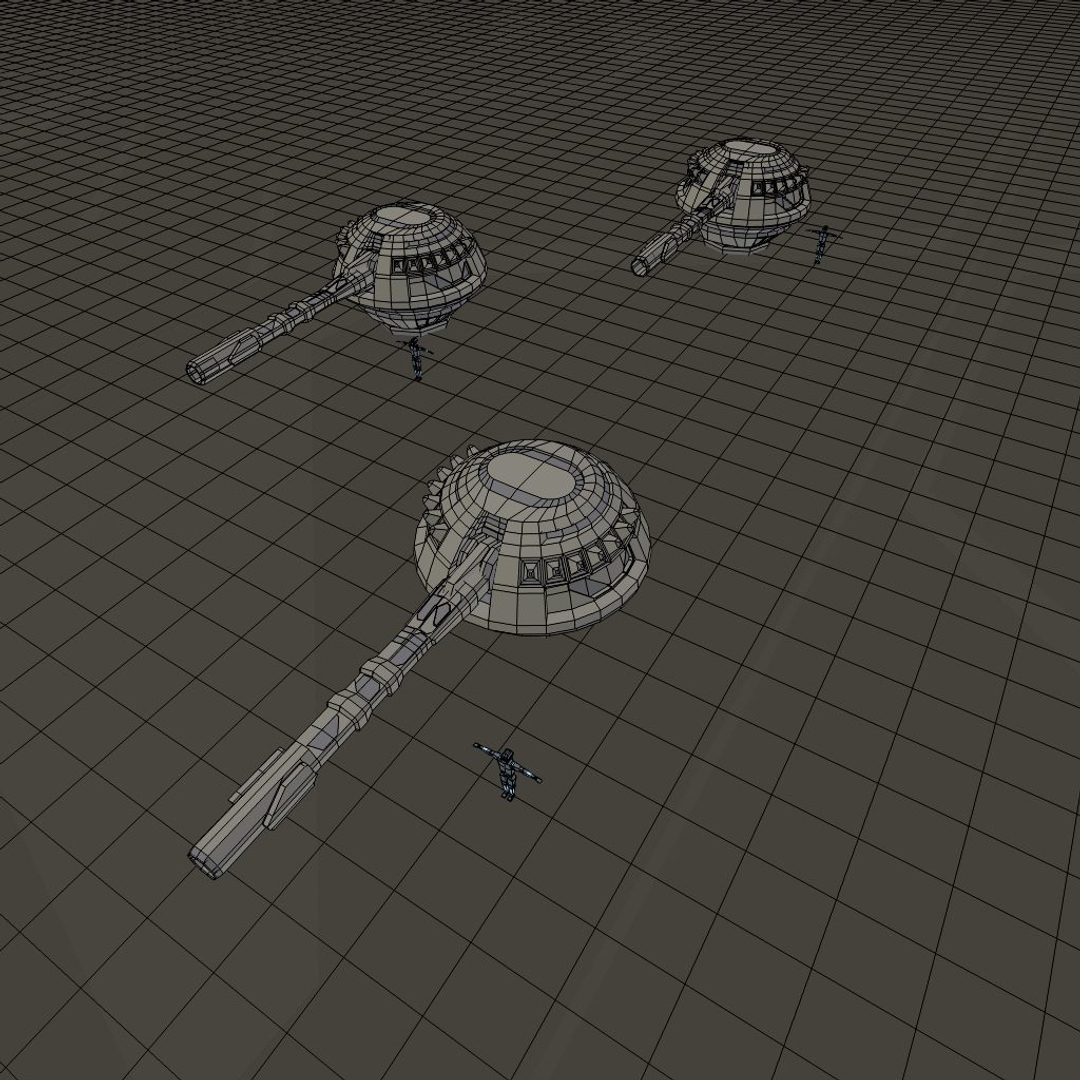 Turret 3d Obj