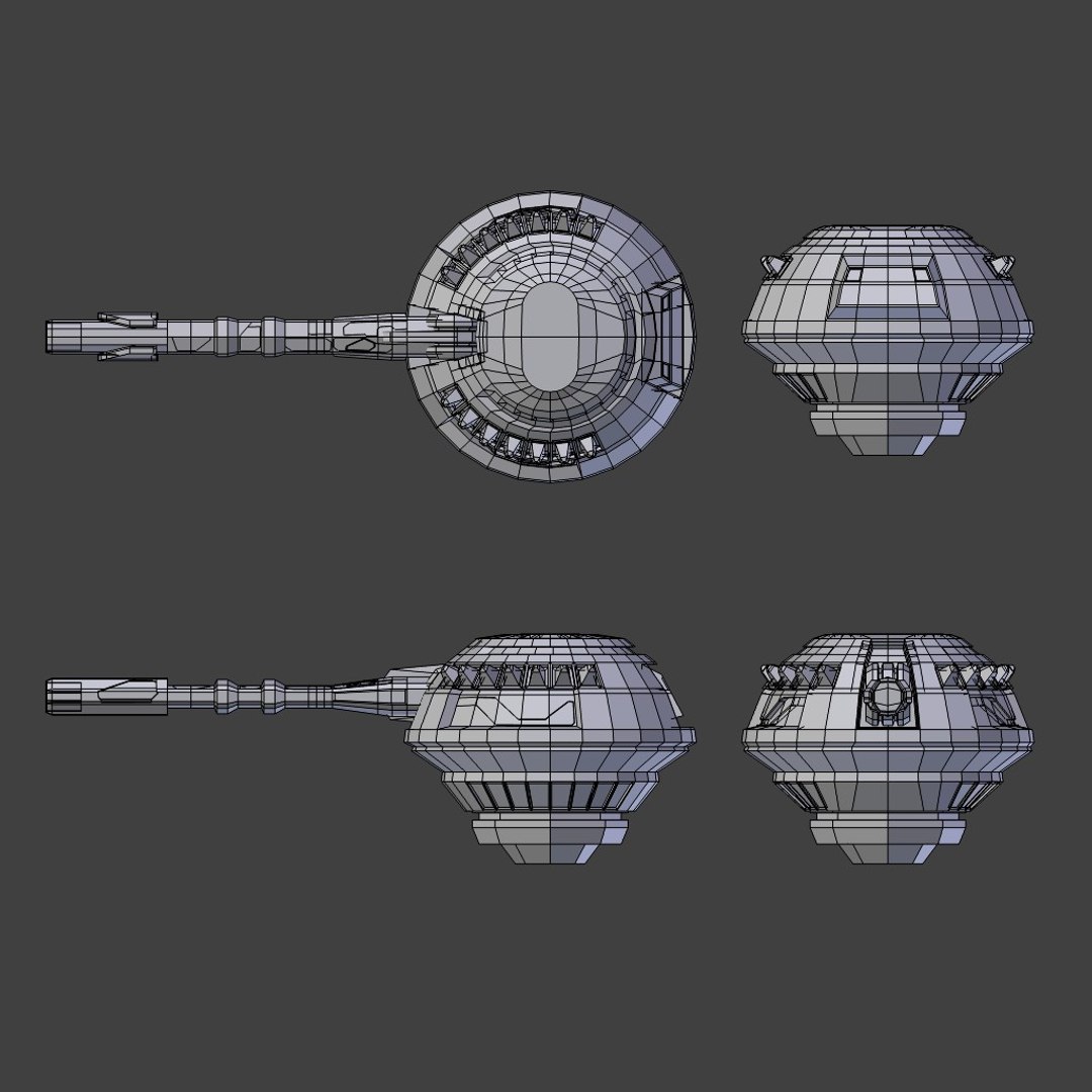Turret 3d Obj