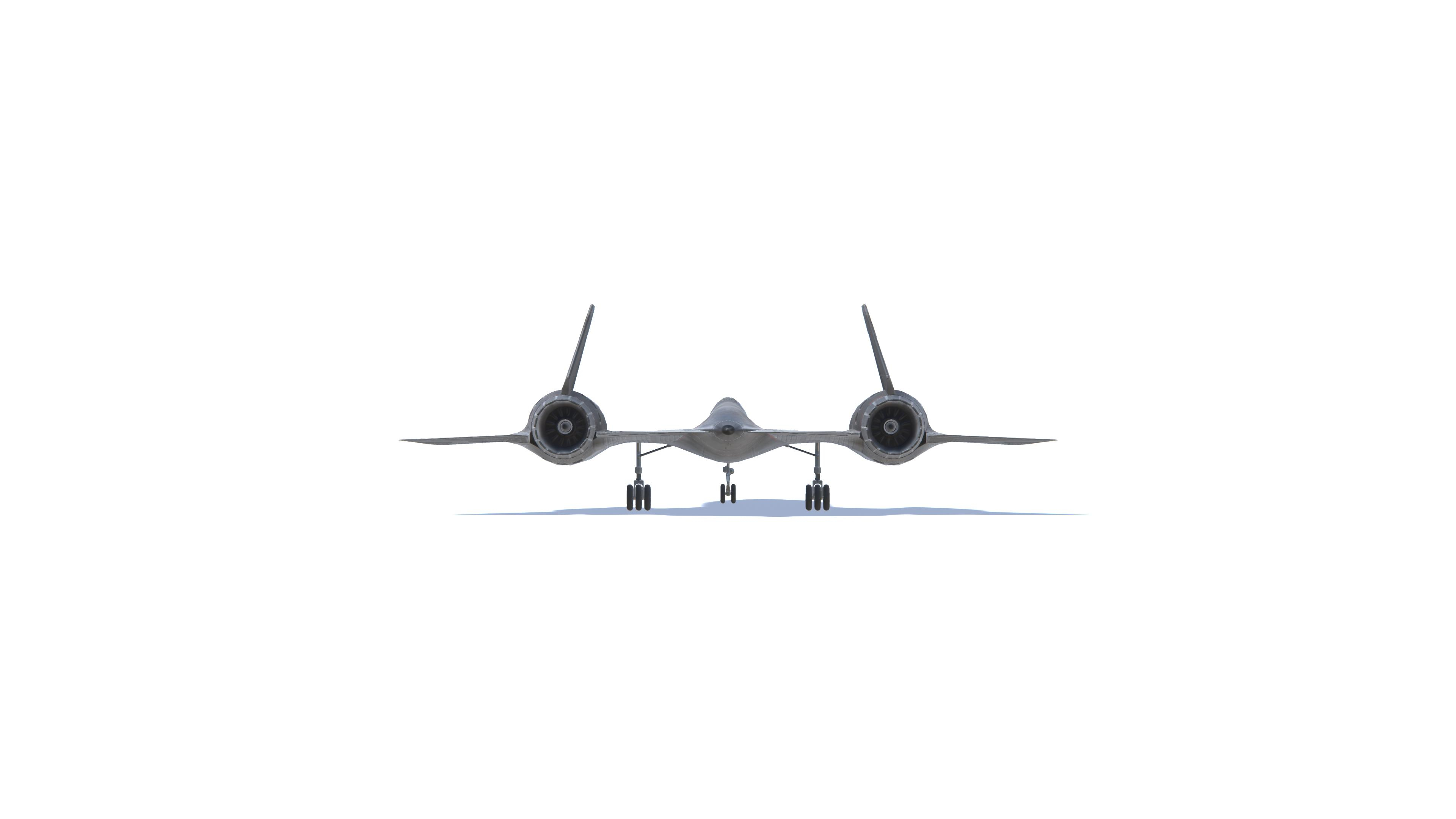 YF-12A Blackbird Jet Fighter Low-poly 3D model - TurboSquid 1800900
