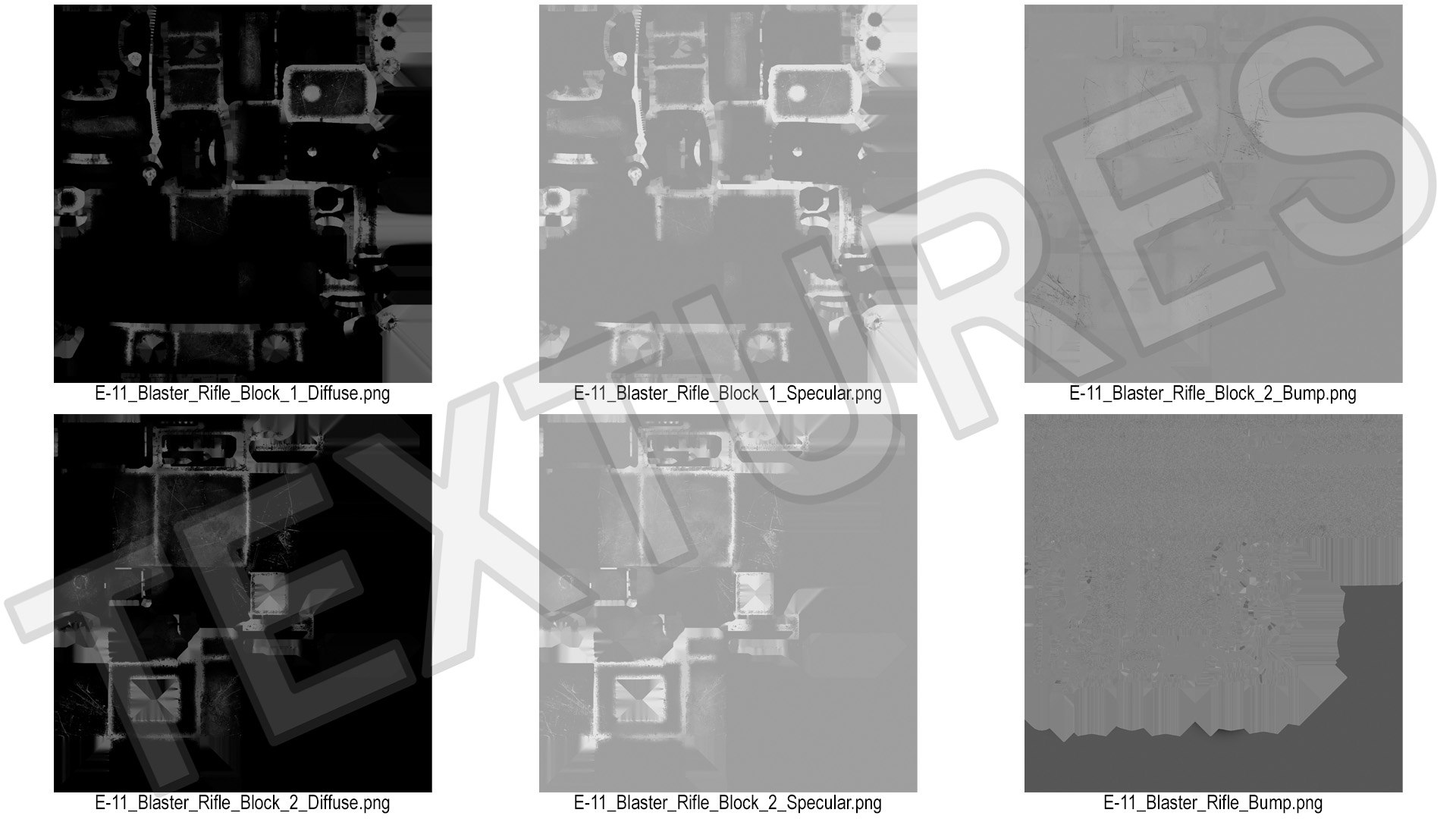 3D E-11 Blaster Rifle - TurboSquid 2276318
