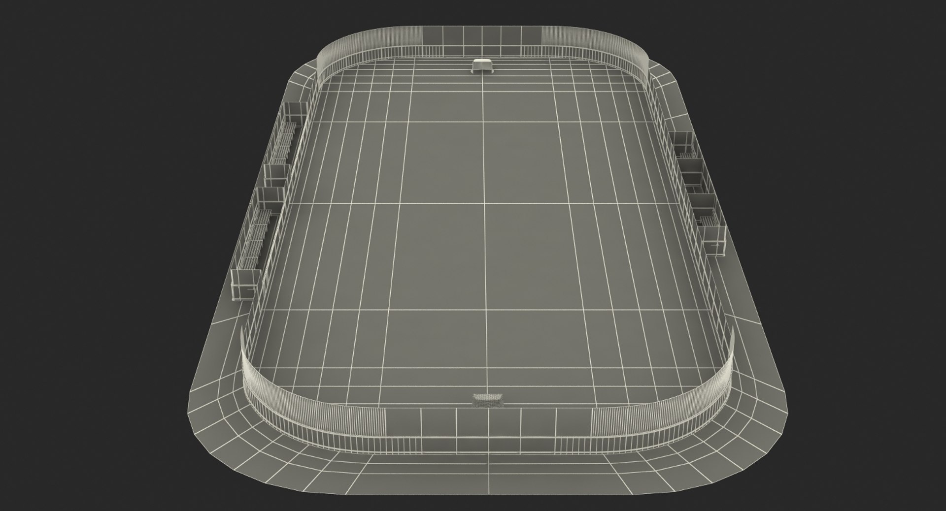 Ice Hockey Rink Model - TurboSquid 1232647