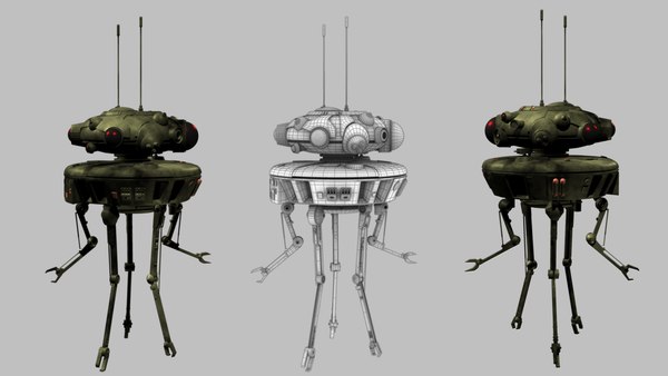 Star Wars Droids 3D Models for Download | TurboSquid