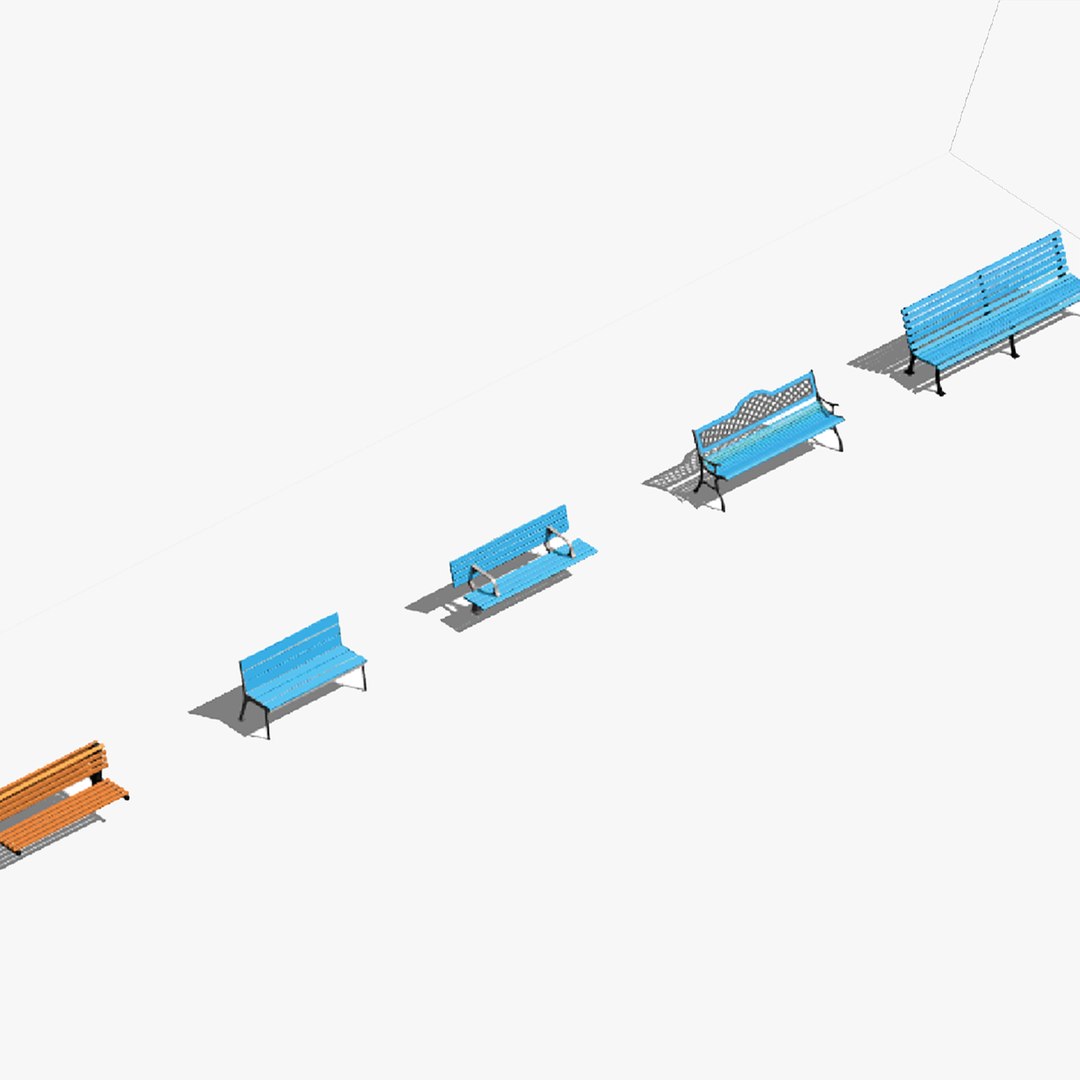 3D Bench - TurboSquid 2005310