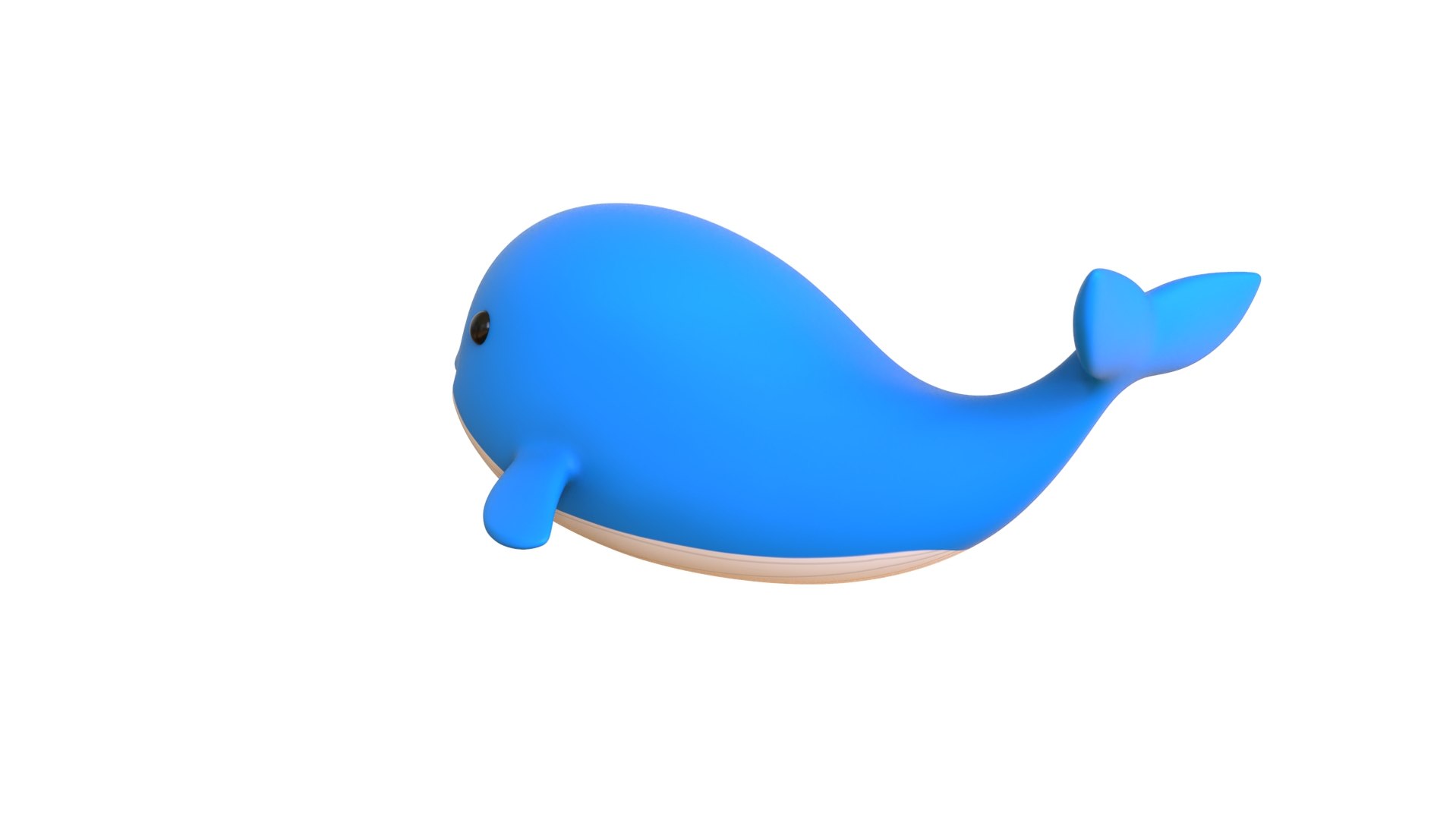 3D Low - Poly Cartoon Whale Rigged - TurboSquid 2380699