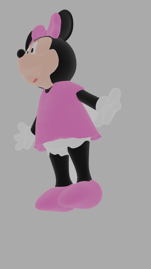 3D Minnie Mouse 3D Model - TurboSquid 1730516