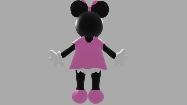 3D Minnie Mouse 3D Model - TurboSquid 1730516