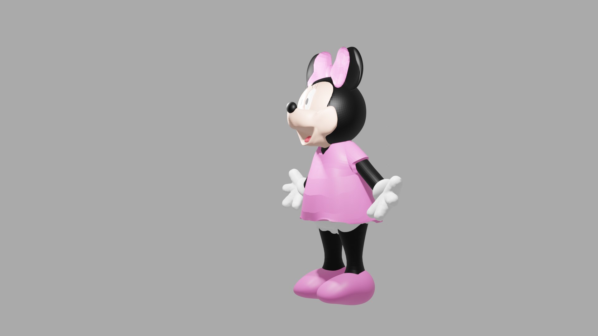 3D Minnie Mouse 3D Model - TurboSquid 1730516