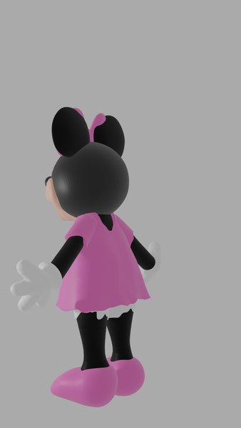 3D Minnie Mouse 3D Model - TurboSquid 1730516
