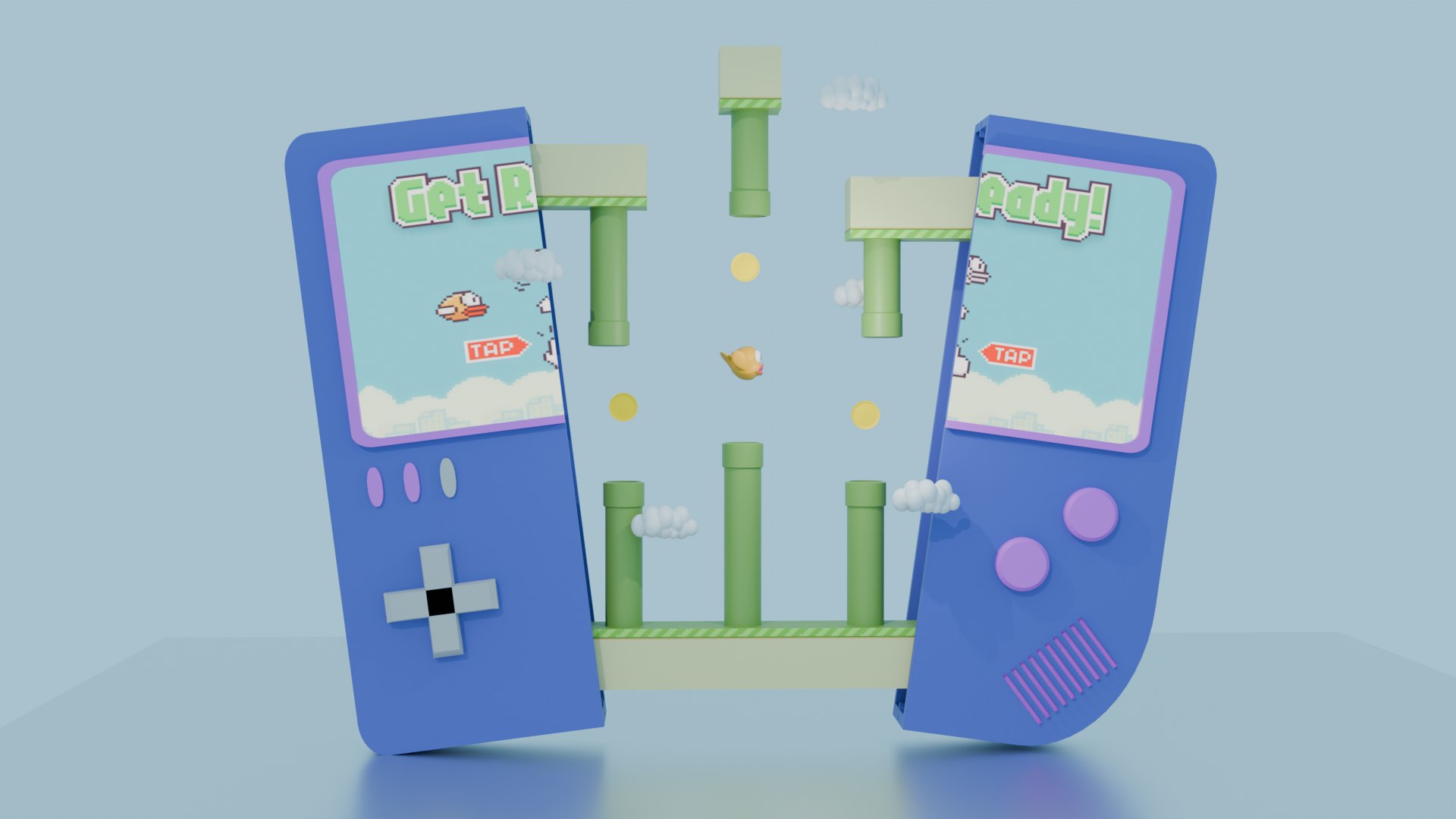 3D Game Console 1 Model - TurboSquid 2231868