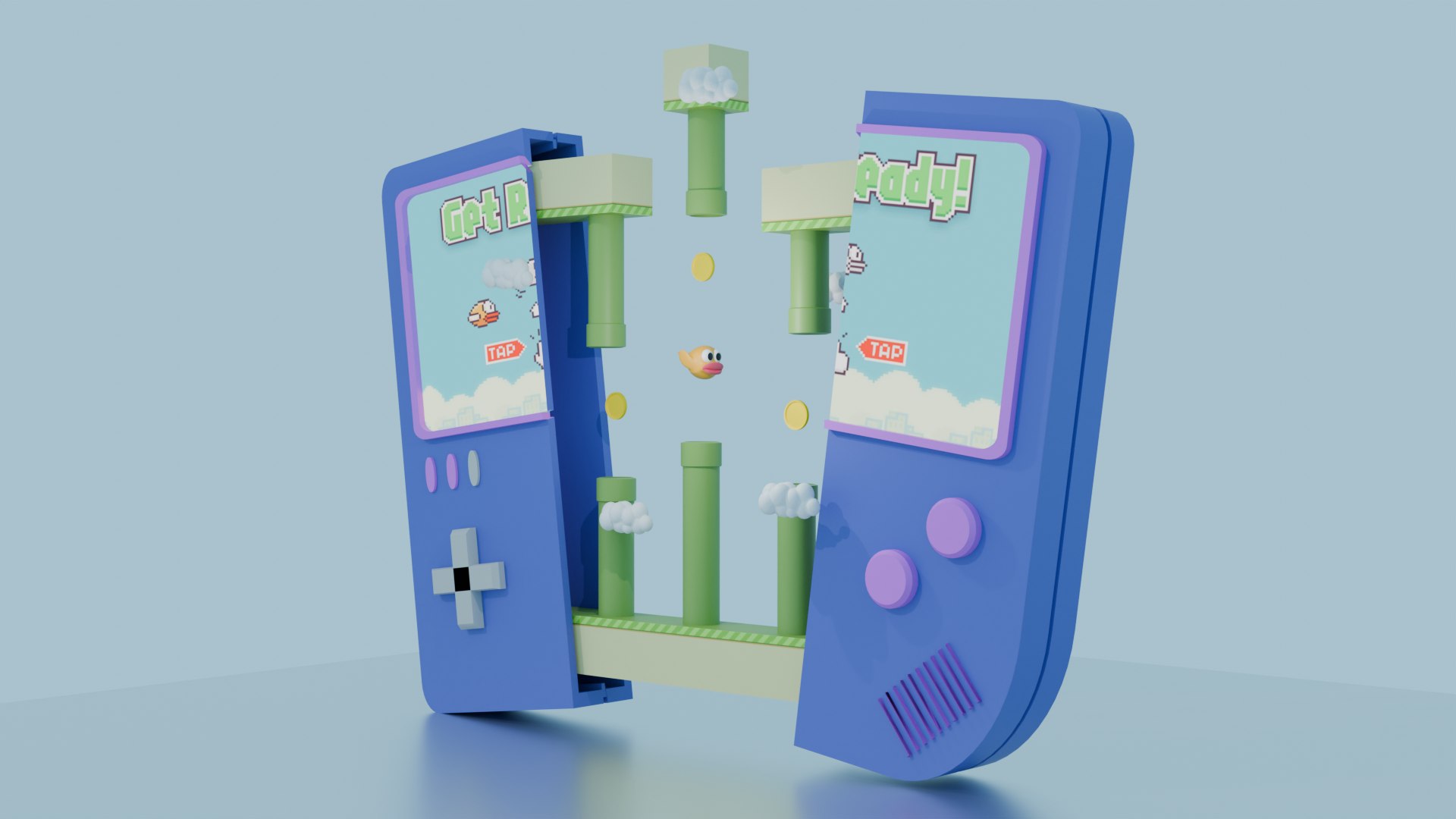 3D Game Console 1 Model - TurboSquid 2231868