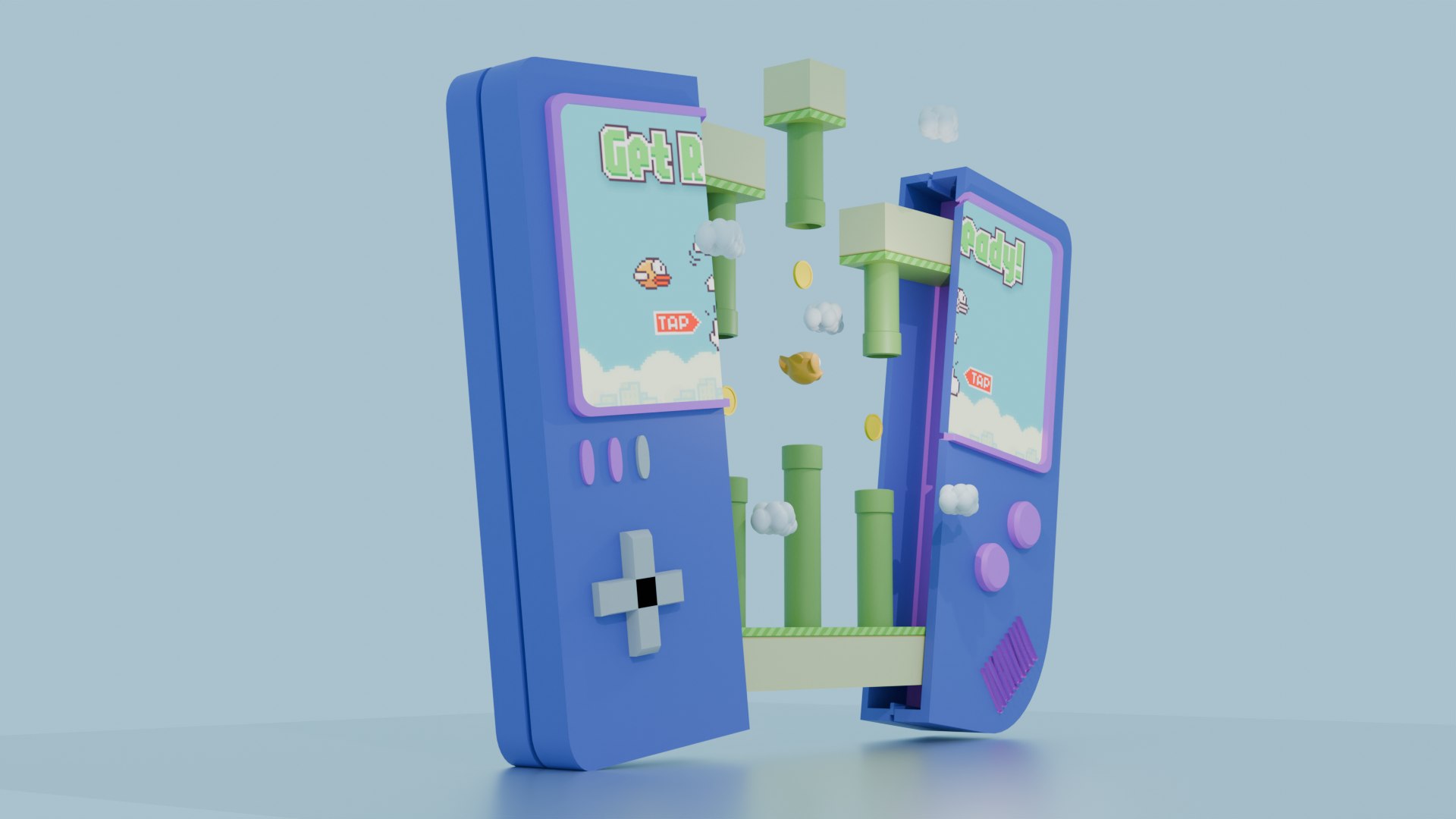 3D Game Console 1 Model - TurboSquid 2231868
