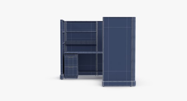 cubicle work 3d model