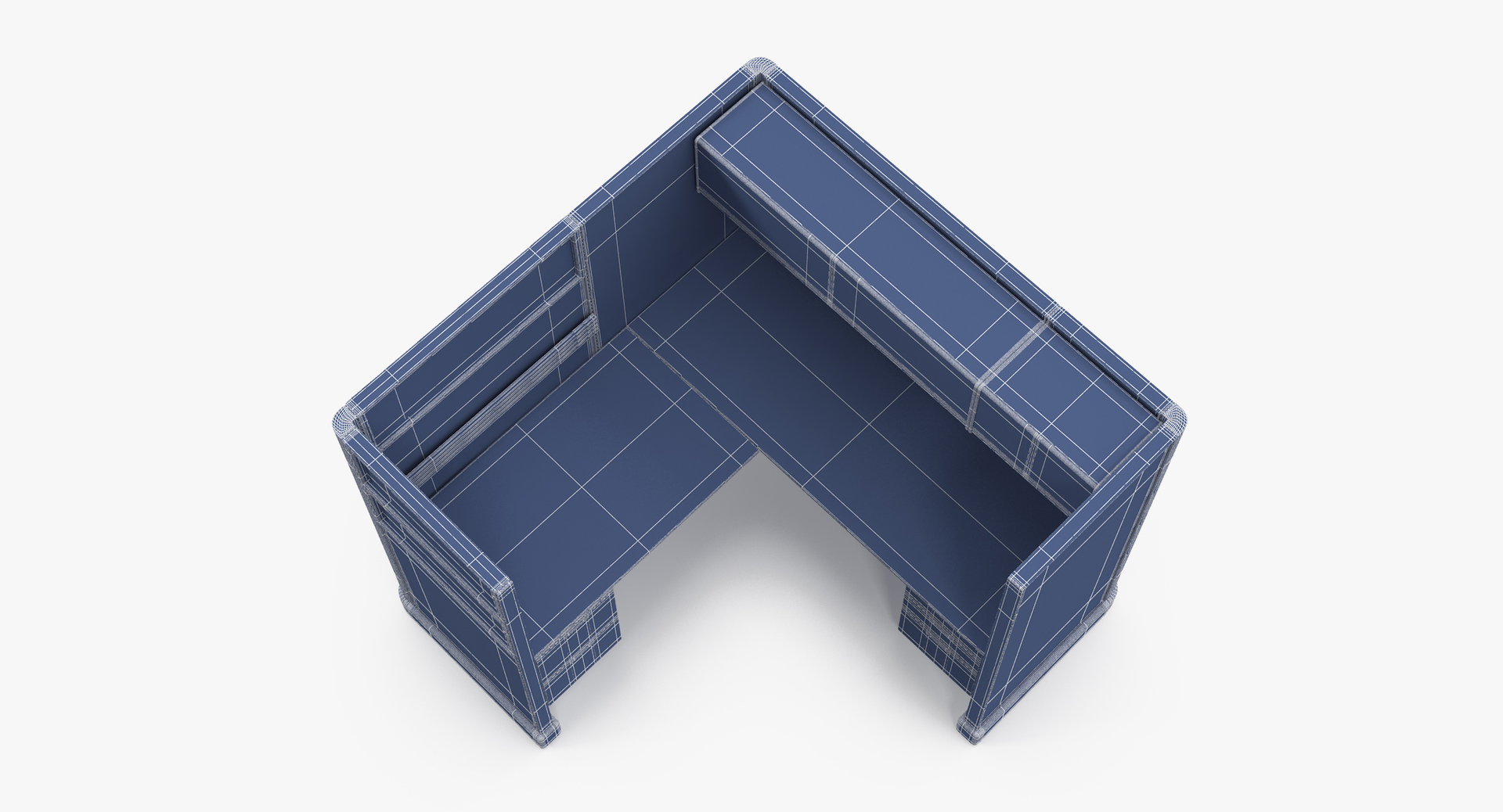 cubicle work 3d model