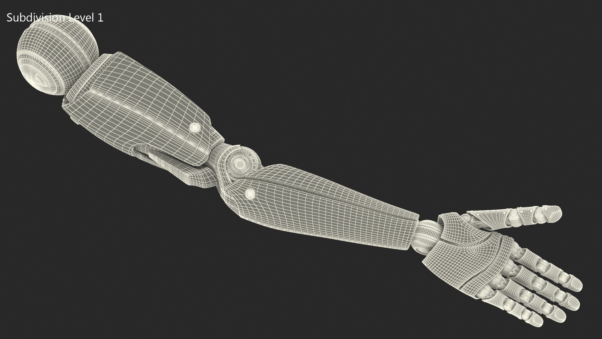 Cyborg Hand Rigged For Maya 3D - TurboSquid 2112359