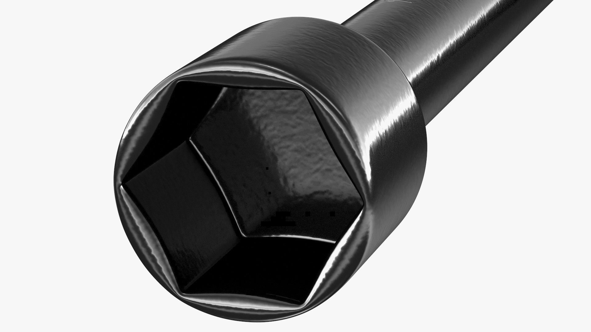 3D way lug nut wrench - TurboSquid 1708724