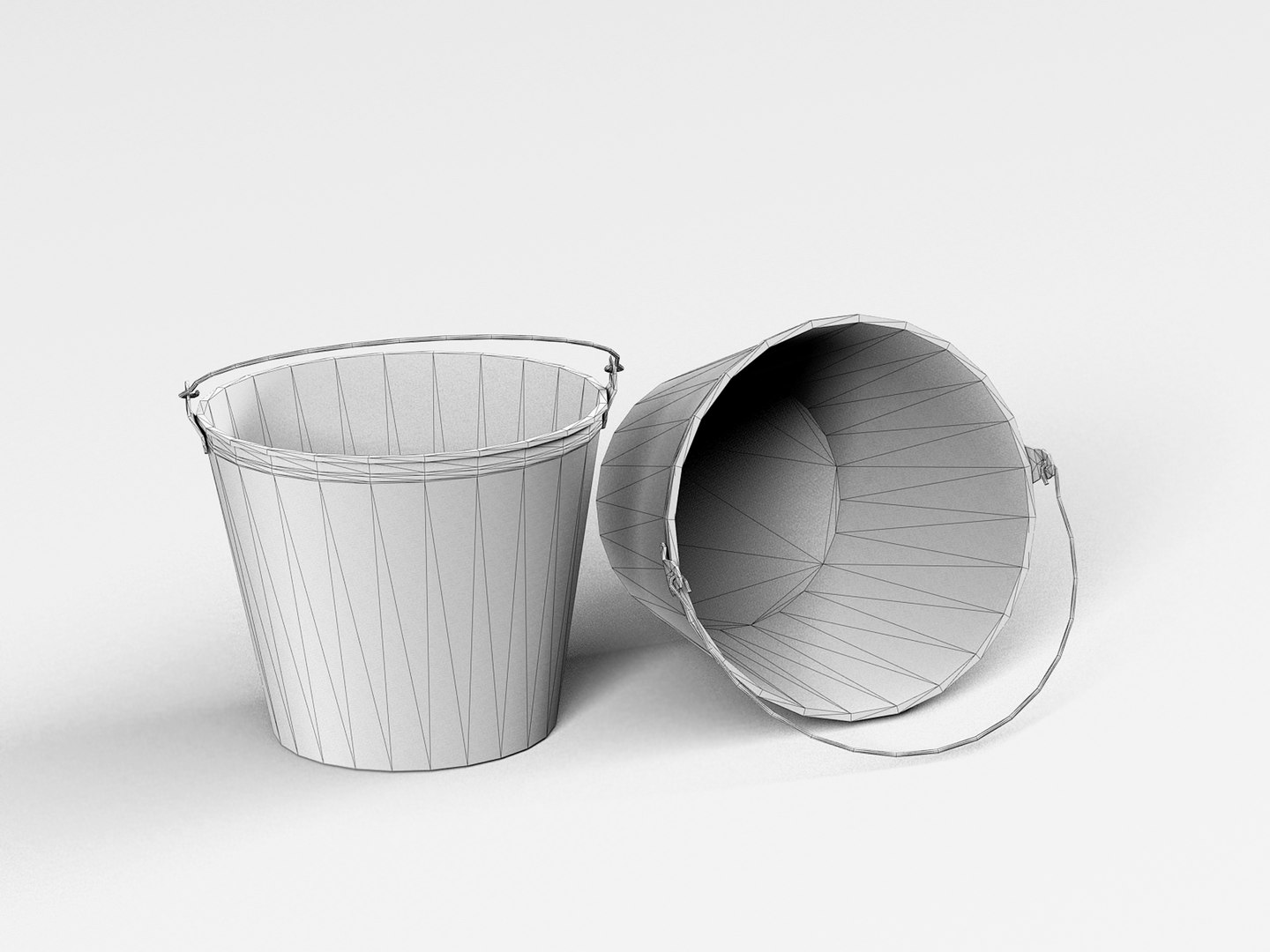 Iron Bucket Model - TurboSquid 2044885