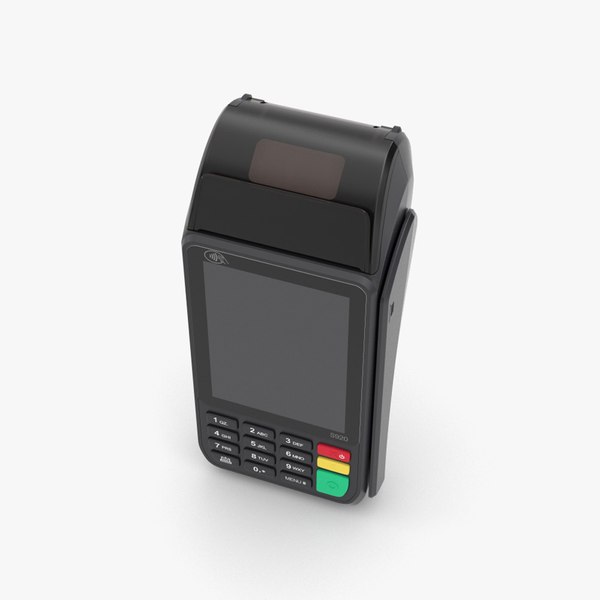 3D model PAX s920 Point-of-Sale terminal - TurboSquid 1757184