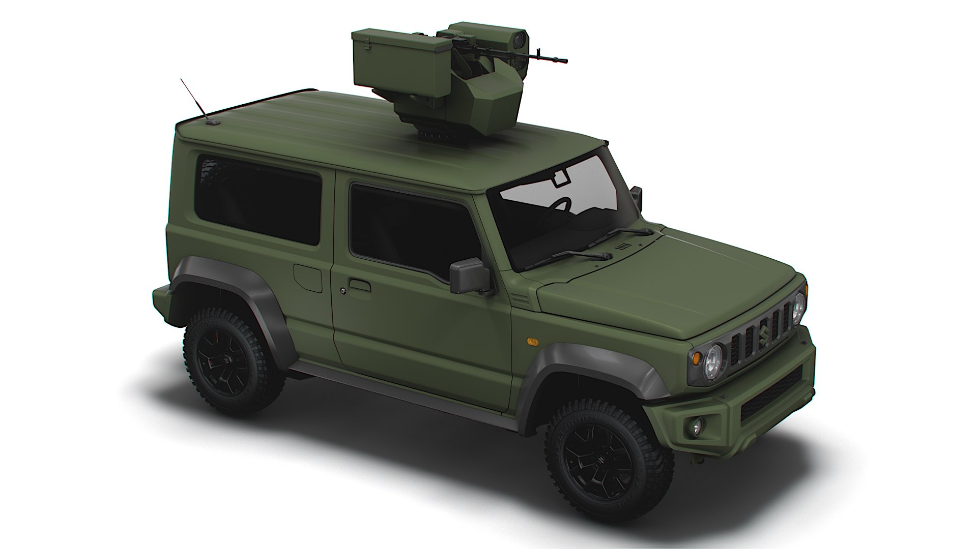 3D Suzuki Jimny Military DKBM 2022 - TurboSquid 1953727